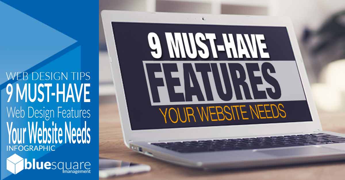 Top 9 Must-Have Web Design Features To Get More Customers [INFOGRAPHIC]